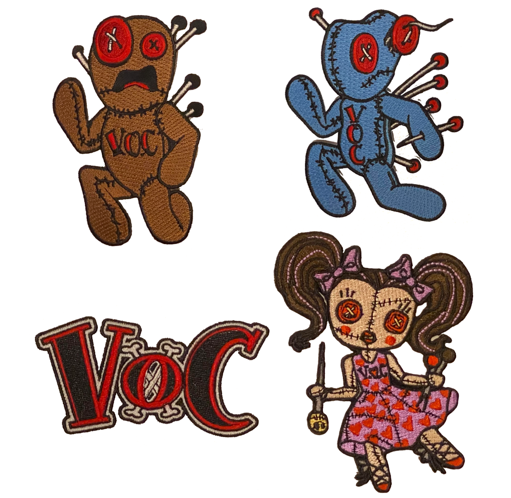 Voodoo Doll Patches (set of 4) – Victims of Circumstance